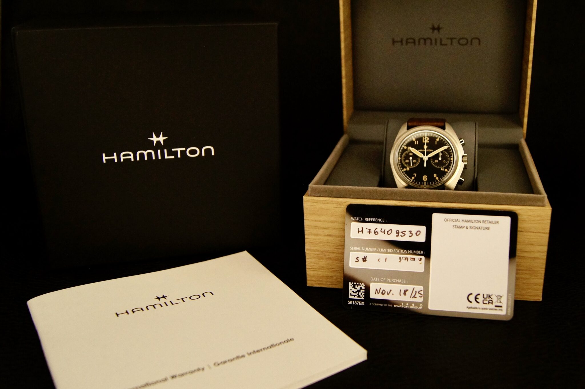 Hamilton Khaki Aviation Pilot Pioneer Chrono - Charis Watches